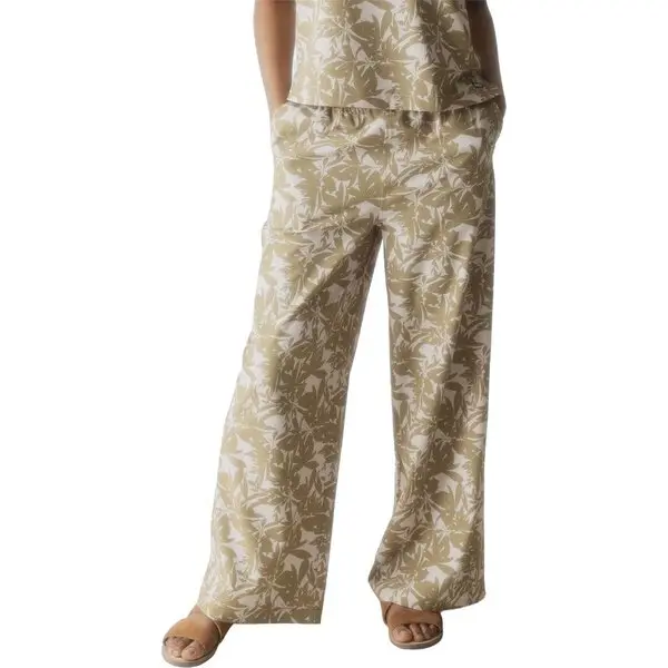 KAVU Las Flores Pant - Shadow Palm
