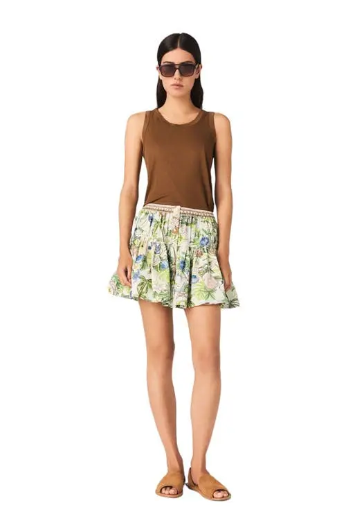 Maje Rib Knit Vest Top