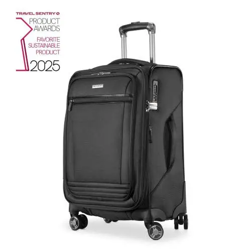 RICARDO BEVERLY HILLS Avalon Softside 20" Carry On Spinner - Black
