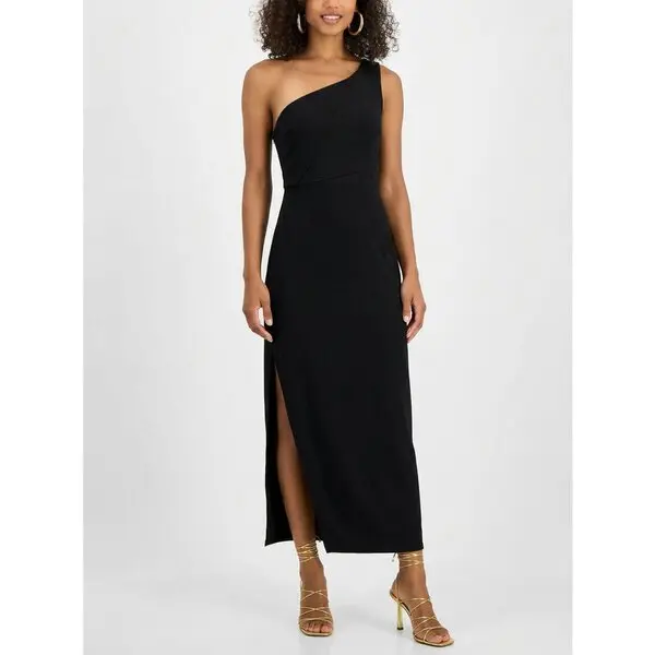 Rachel Rachel Roy One-shoulder Maxi Dress - Black
