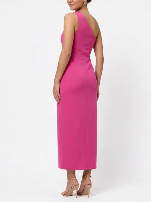 Rachel Rachel Roy One-shoulder Maxi Dress - Raspberry Rose