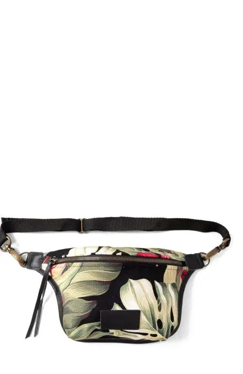 CASUPO Fanny Pack - Black Floral