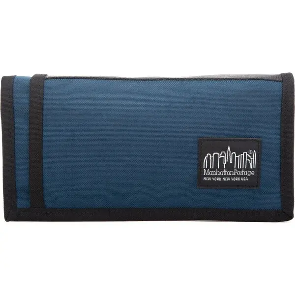 MANHATTAN PORTAGE Worldport Passport Case - Navy