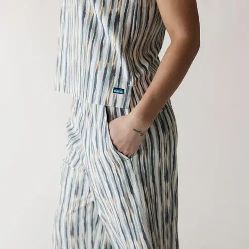 KAVU Banderas Tank Top - Cool Current
