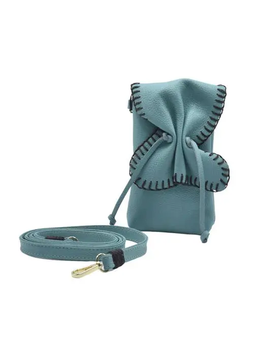 Carlos Falchi Cell Phone Butterfly Bag - Caribbean  Teal
