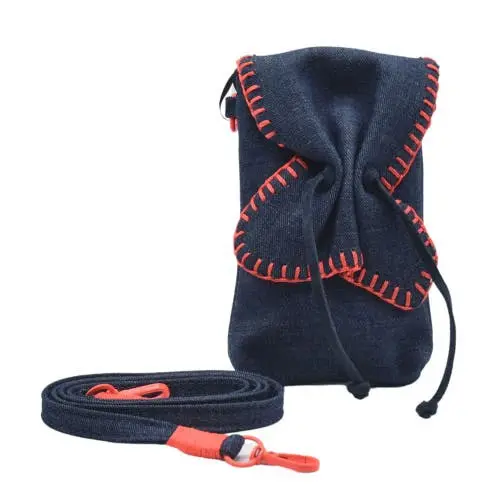 Carlos Falchi Cell Phone Butterfly Bag - Denim