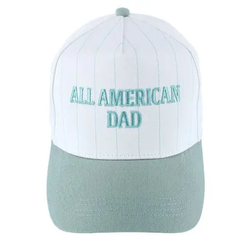 Trafalgar All American Dad Pinstripe Baseball Cap - Sage