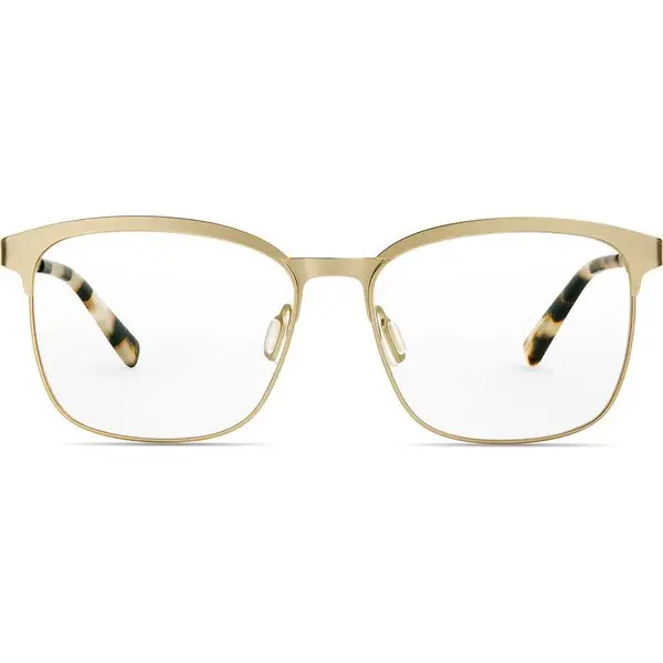 COVRY Rectangle Blue Light Blocking Eyeglasses - Gold