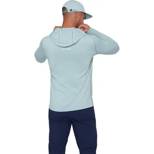 MAMMUT Selun Fl Sun Hooded Shirt - Nebla