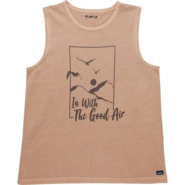 KAVU Summertown Tank Top - Acacia