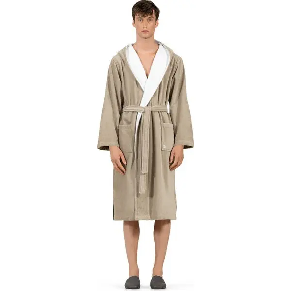 TOGAS Art Line Bathrobe - Beige