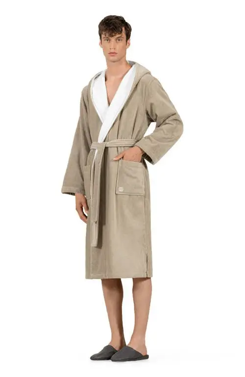TOGAS Art Line Bathrobe - Beige
