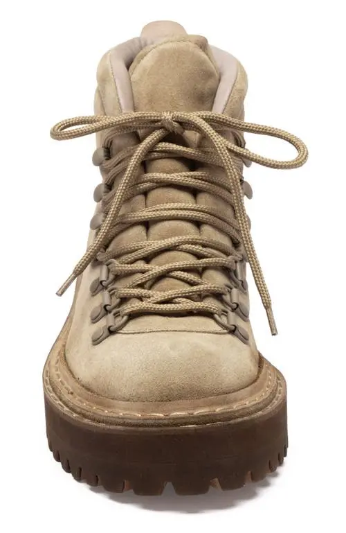 Officine Creative Blossom 005 Leather Bootie - Beige