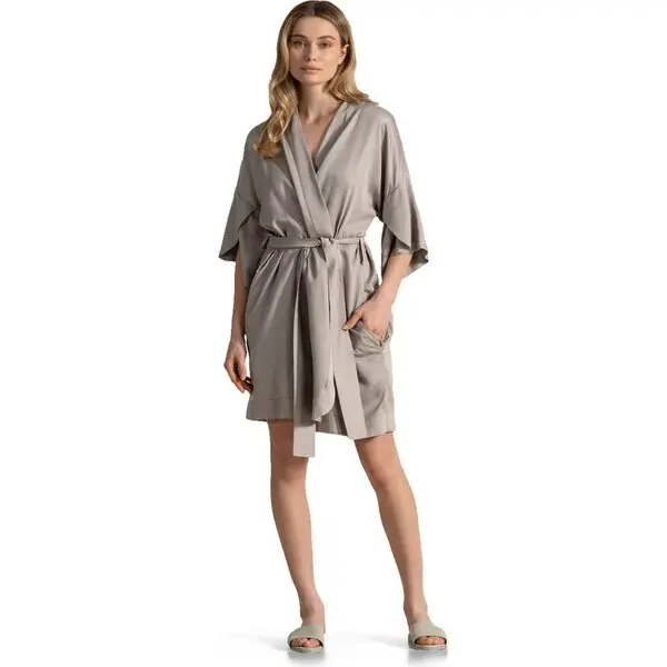 TOGAS Naomi Short Woman's Bathrobe - Brown