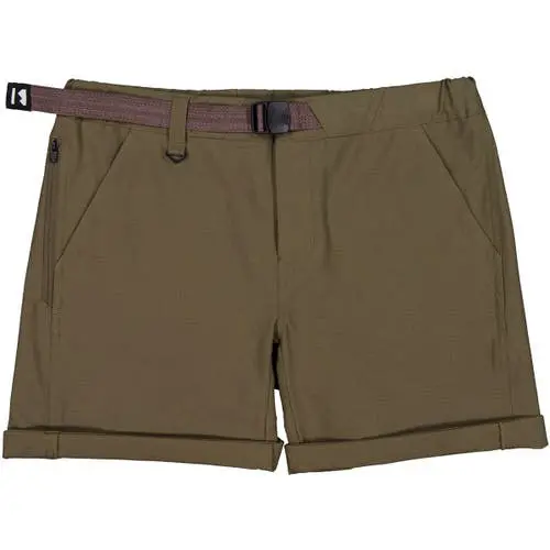 MONS ROYALE Escapade Relaxed Fit Short - Dark Olive
