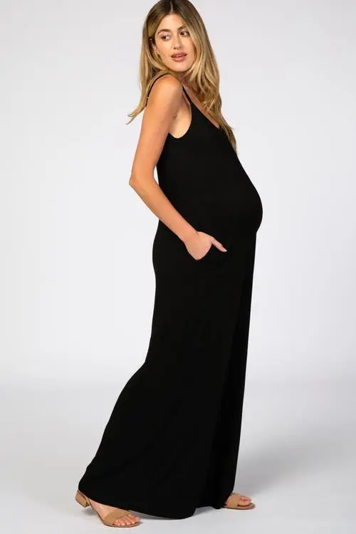 PINKBLUSH Cross Back Wide Leg Jumpsuit