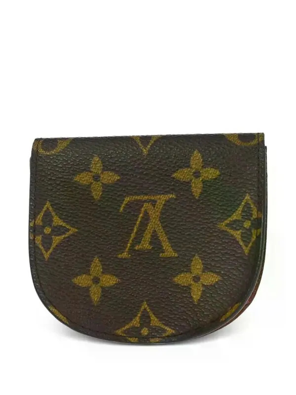 LOUIS VUITTON 2004 Gousset Monogram Coin Case