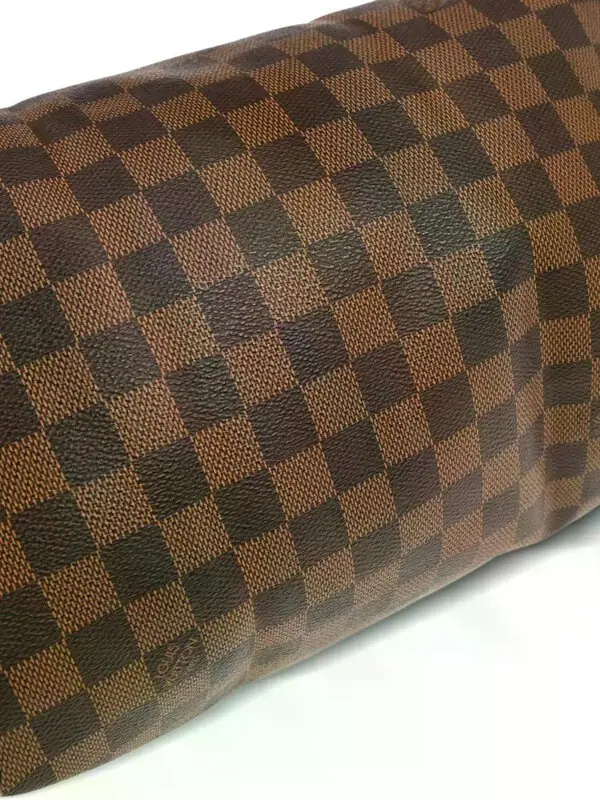 LOUIS VUITTON 2012 Damier Ebene Speedy 30 Tote - Brown