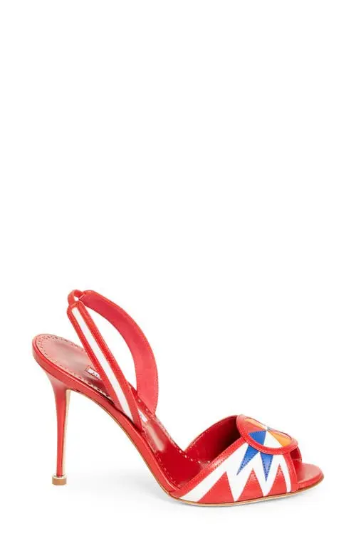 Manolo Blahnik Ucia Slingback Sandal