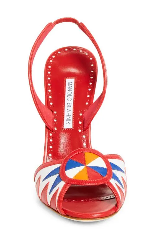 Manolo Blahnik Ucia Slingback Sandal