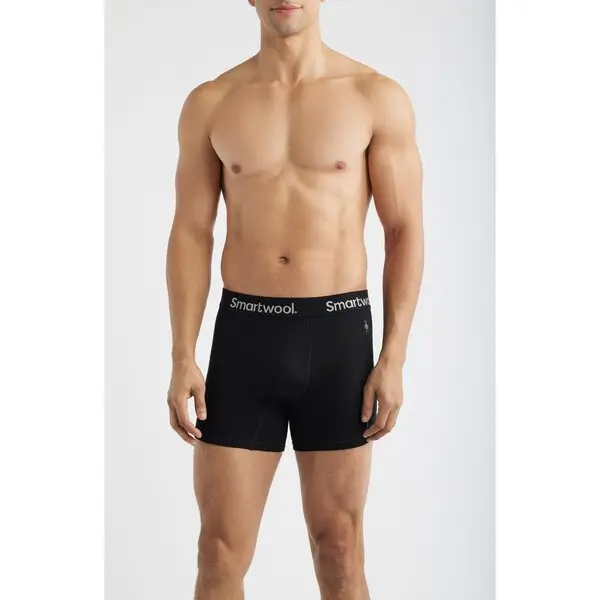 Smartwool Active Boxer Briefs - Black
