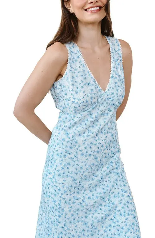 Bella Dahl Tie Back Sleeveless Midi Dress