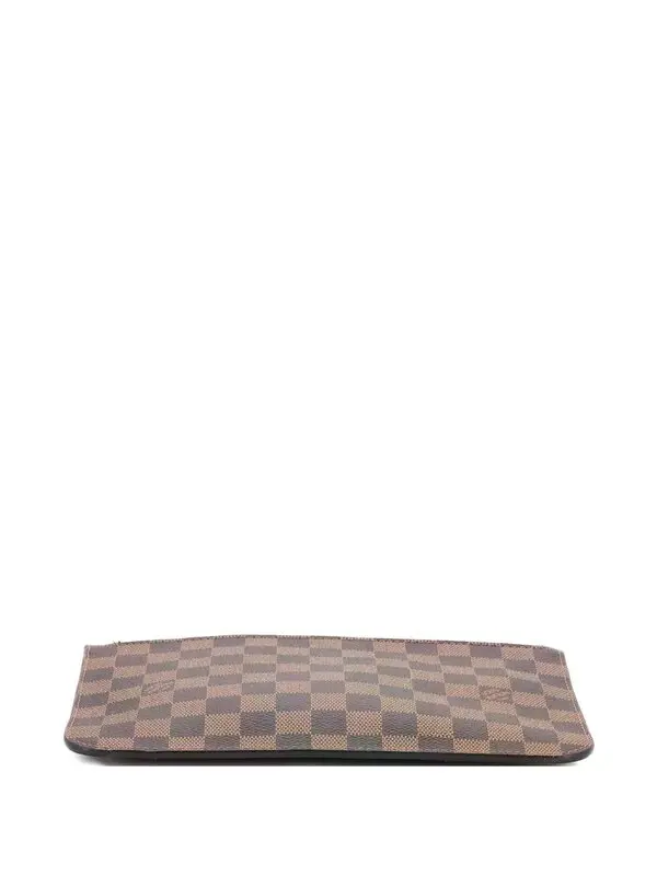 LOUIS VUITTON Neverfull Pochette Damier Large Pouch