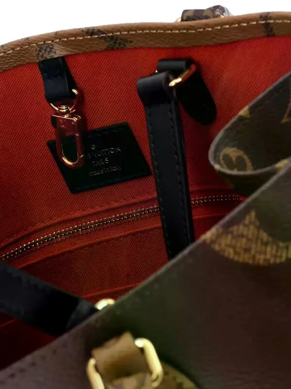 LOUIS VUITTON Onthego Reverse Monogram Giant Mm Tote Bag - Brown