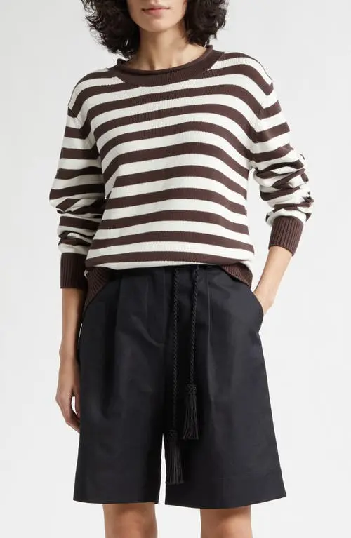 Posse Lara Cotton Sweater - Stripe