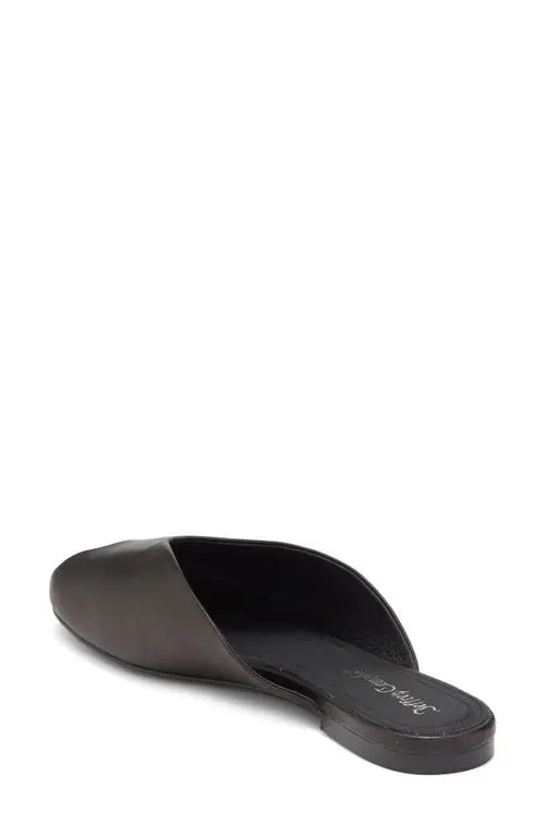 Jeffrey Campbell Indwell Peep Toe Slide Sandal - Black
