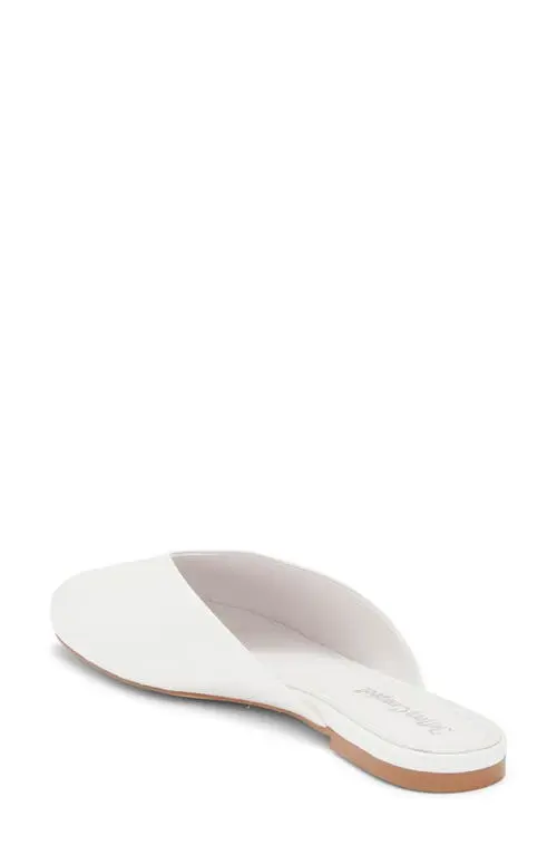 Jeffrey Campbell Indwell Peep Toe Slide Sandal - White