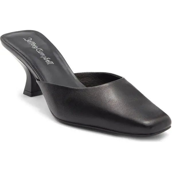 Jeffrey Campbell Stetson Mule - Black