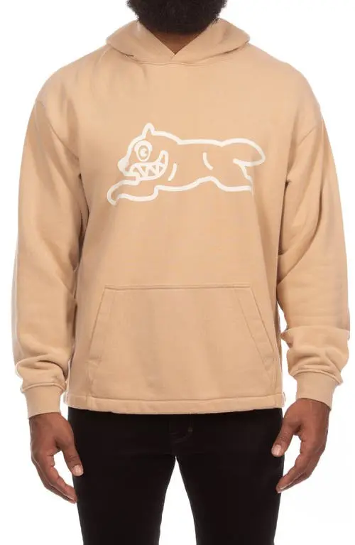 ICECREAM Run Logo Cotton French Terry Hoodie - Incense