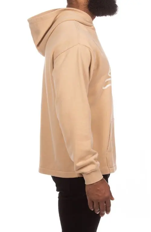 ICECREAM Run Logo Cotton French Terry Hoodie - Incense