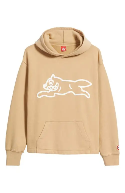 ICECREAM Run Logo Cotton French Terry Hoodie - Incense