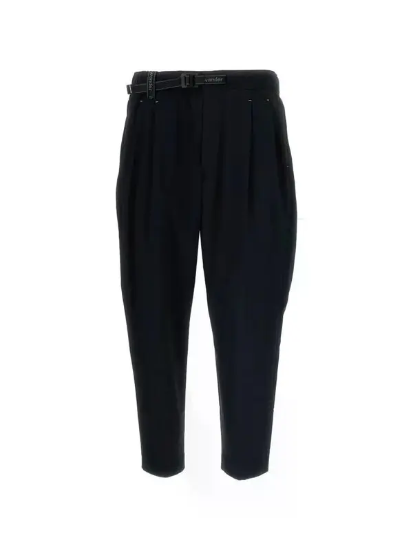 AND WANDER Uv-cut Pleated Trousers
