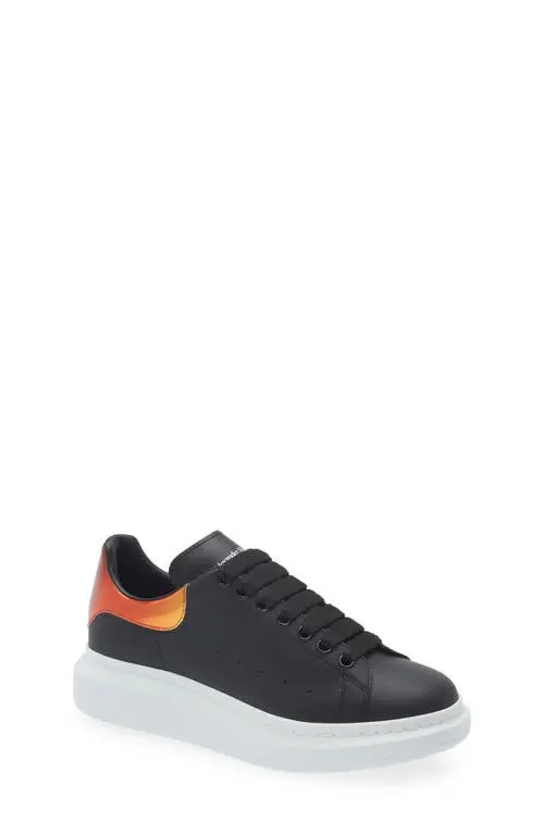 Alexander McQueen Oversized Sole Leather Sneaker - Blue