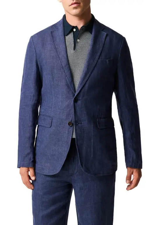 Rodd & Gunn Linen Resort Jacket - Navy
