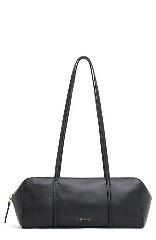 MANSUR GAVRIEL Filo Leather Shoulder Bag - Black