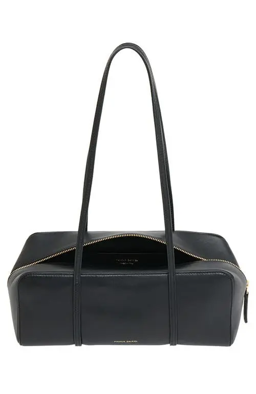 MANSUR GAVRIEL Filo Leather Shoulder Bag - Black
