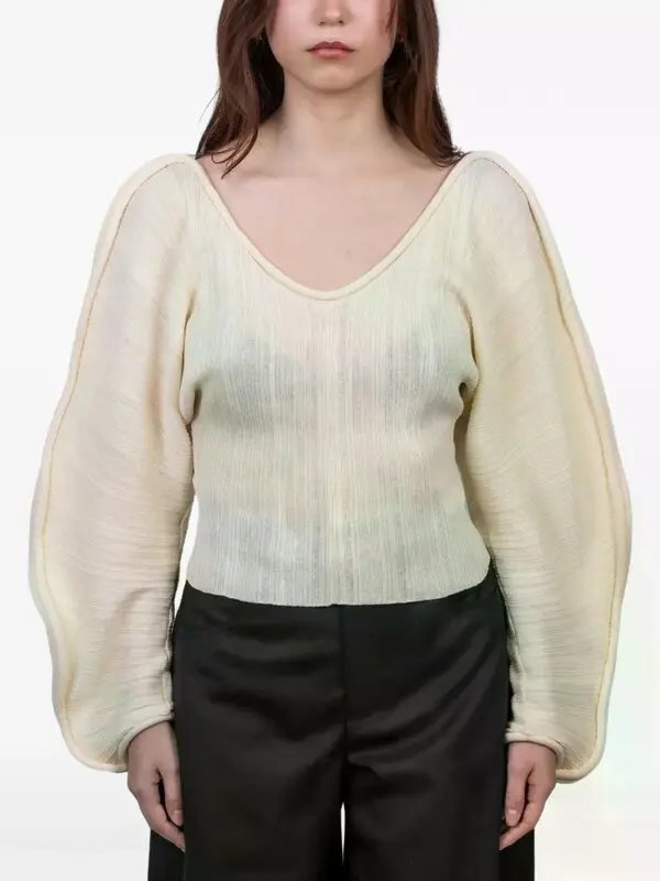 Séfr V-neck Long Sleeve Top