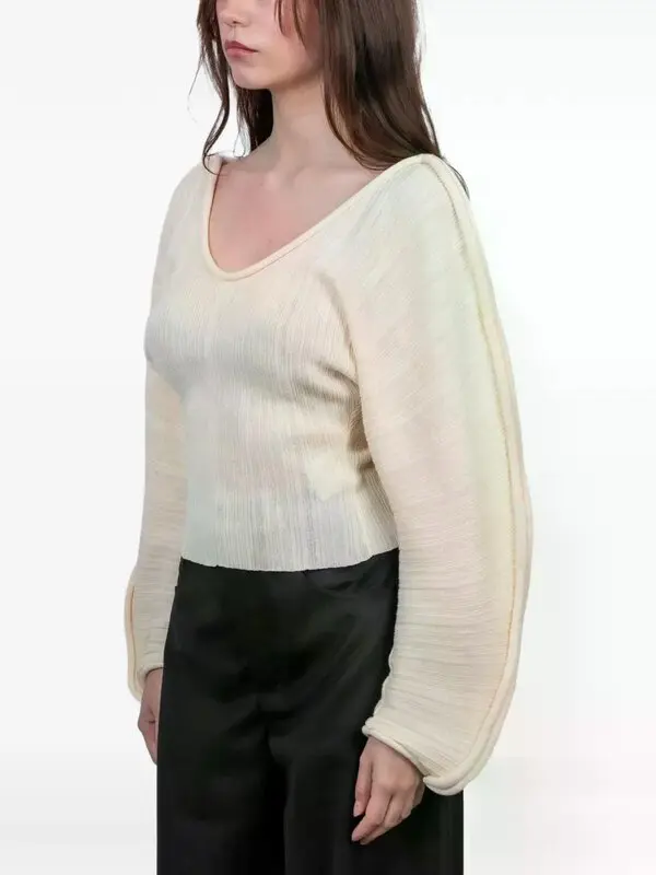 Séfr V-neck Long Sleeve Top