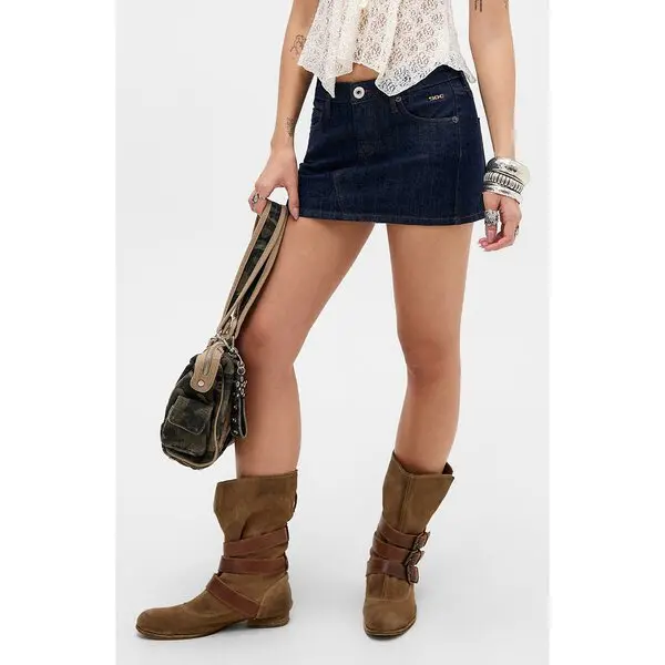 BDG URBAN OUTFITTERS Ultra Mini Denim Skirt - Rinse
