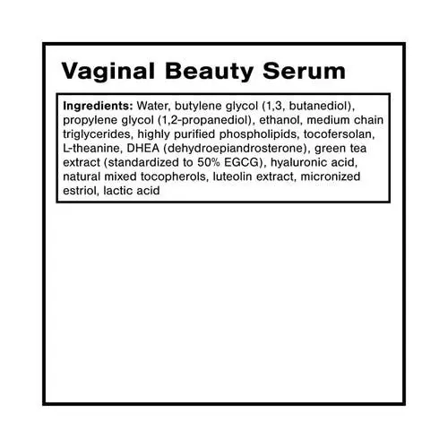 QUICKSILVER SCIENTIFIC Vaginal Beauty Topical Hormone Support Serum