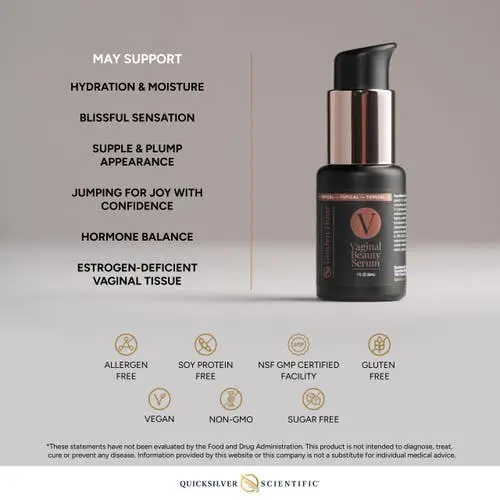 QUICKSILVER SCIENTIFIC Vaginal Beauty Topical Hormone Support Serum