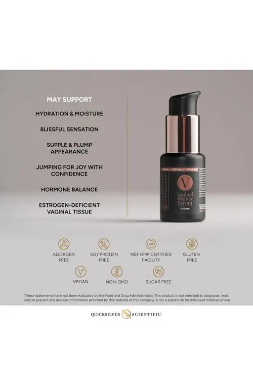 QUICKSILVER SCIENTIFIC Vaginal Beauty Topical Hormone Support Serum