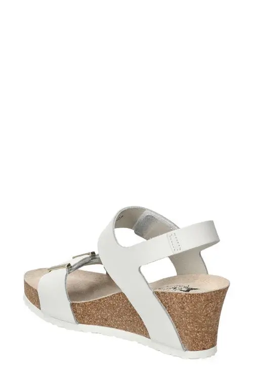 Mephisto Leonore Ankle Strap Sandal - White