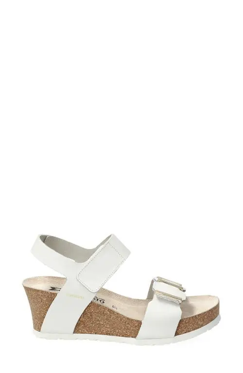Mephisto Leonore Ankle Strap Sandal - White