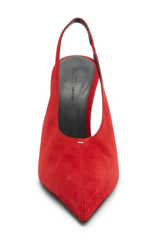 Khaite Bella Slingback Pump - Lipstick
