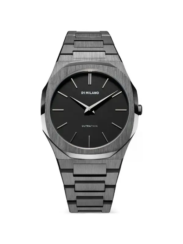D1 MILANO 40mm Ultra Thin Watch - Black
